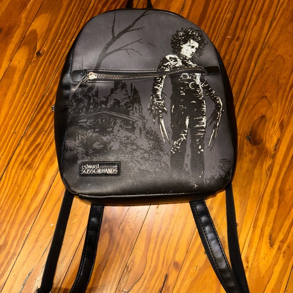 Bioworld | Bags | Edward Scissorhands Black Backpack | Poshmark